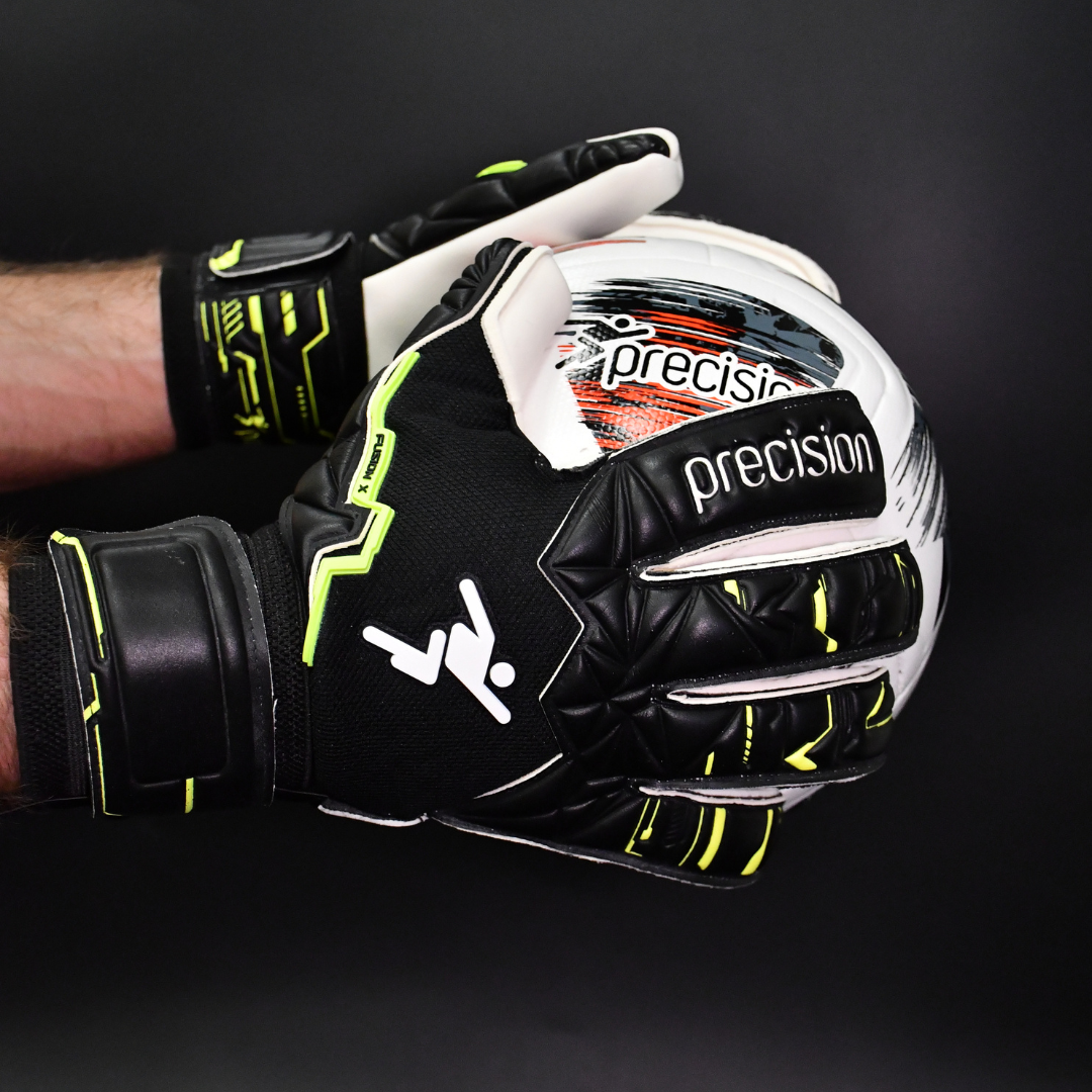 Precision Fusion X Pro Roll Finger Giga GK Gloves – Precision Sports