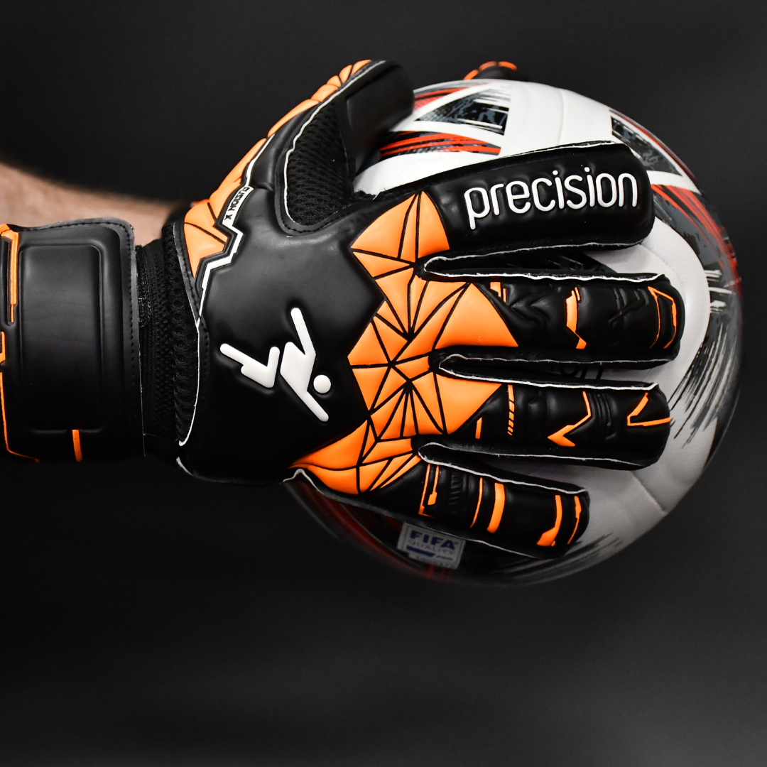 Precision Junior Fusion X Roll Finger Protect GK Gloves – Precision Sports