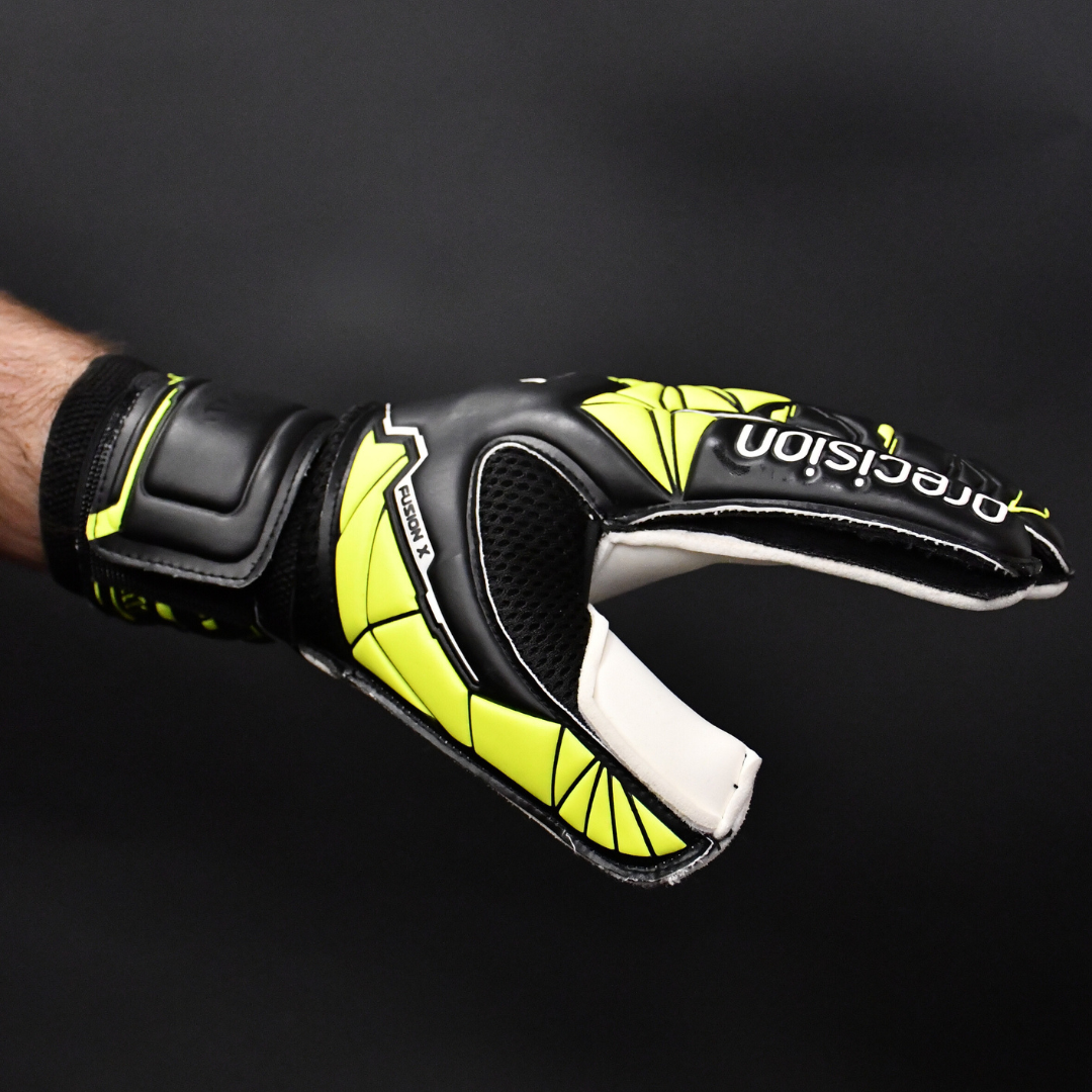 Precision Fusion X Flat Cut Finger Protect GK Gloves – Precision Sports