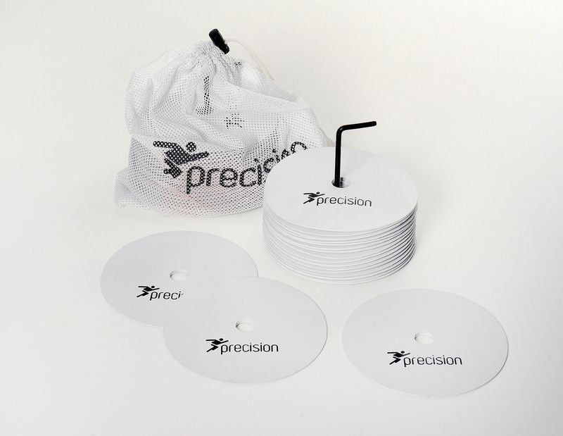 Precision Round Rubber Marker Discs (Set of 20) – Precision Sports