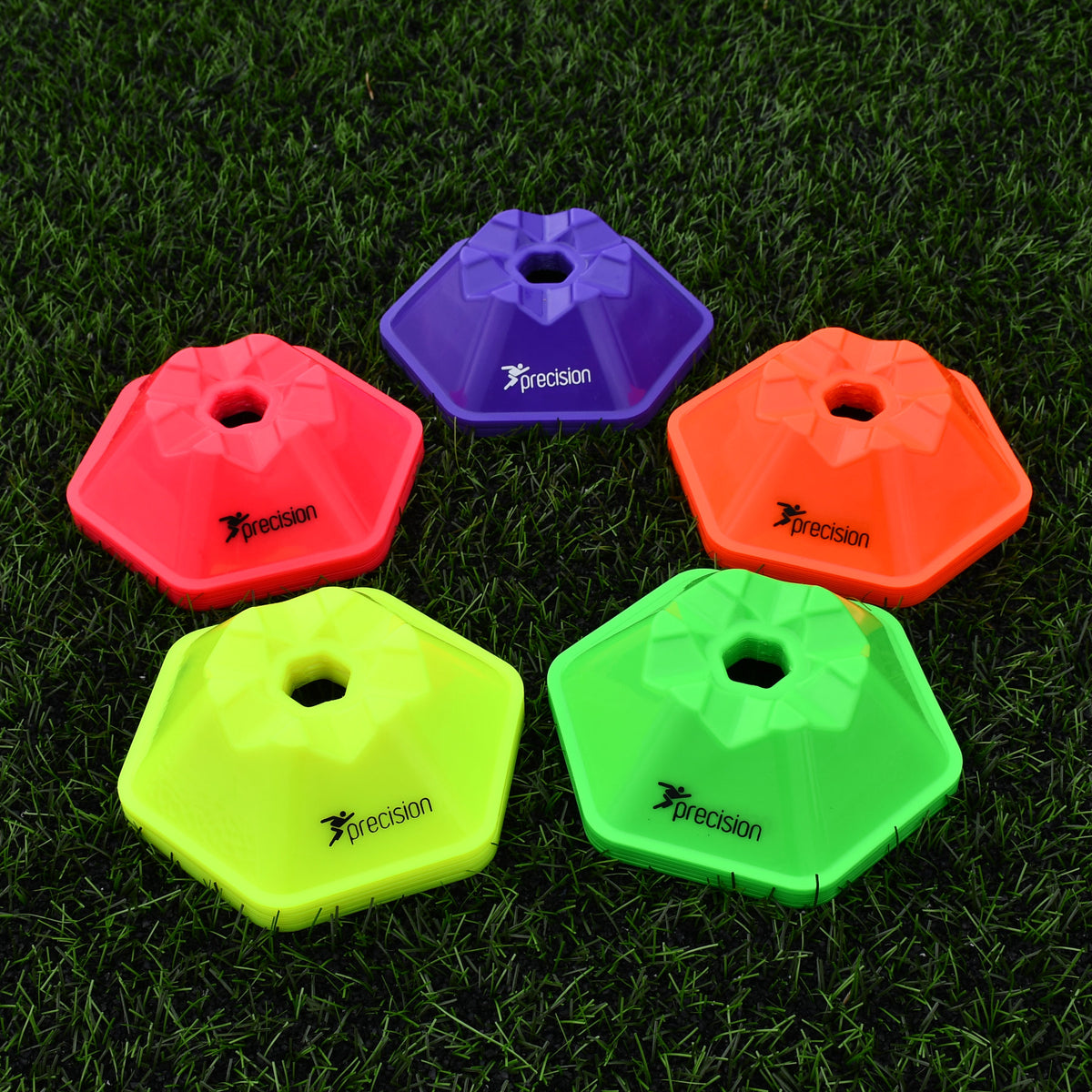Precision Pro HX Saucer Cones : Set of 50 (Assorted) – Precision Sports